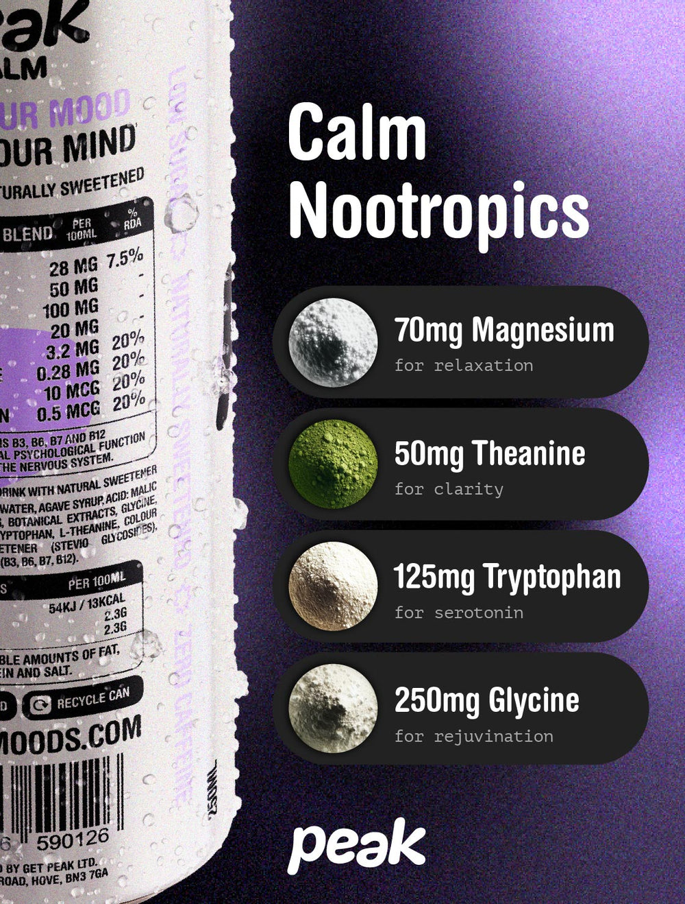 PEAK CALM - Mood Drink